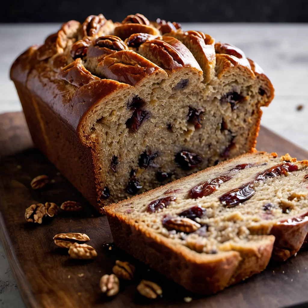Experience the Delight of Date and Walnut Loaf