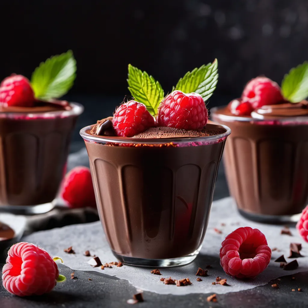 Decadent Chocolate Pudding Cups: Indulge Your Senses