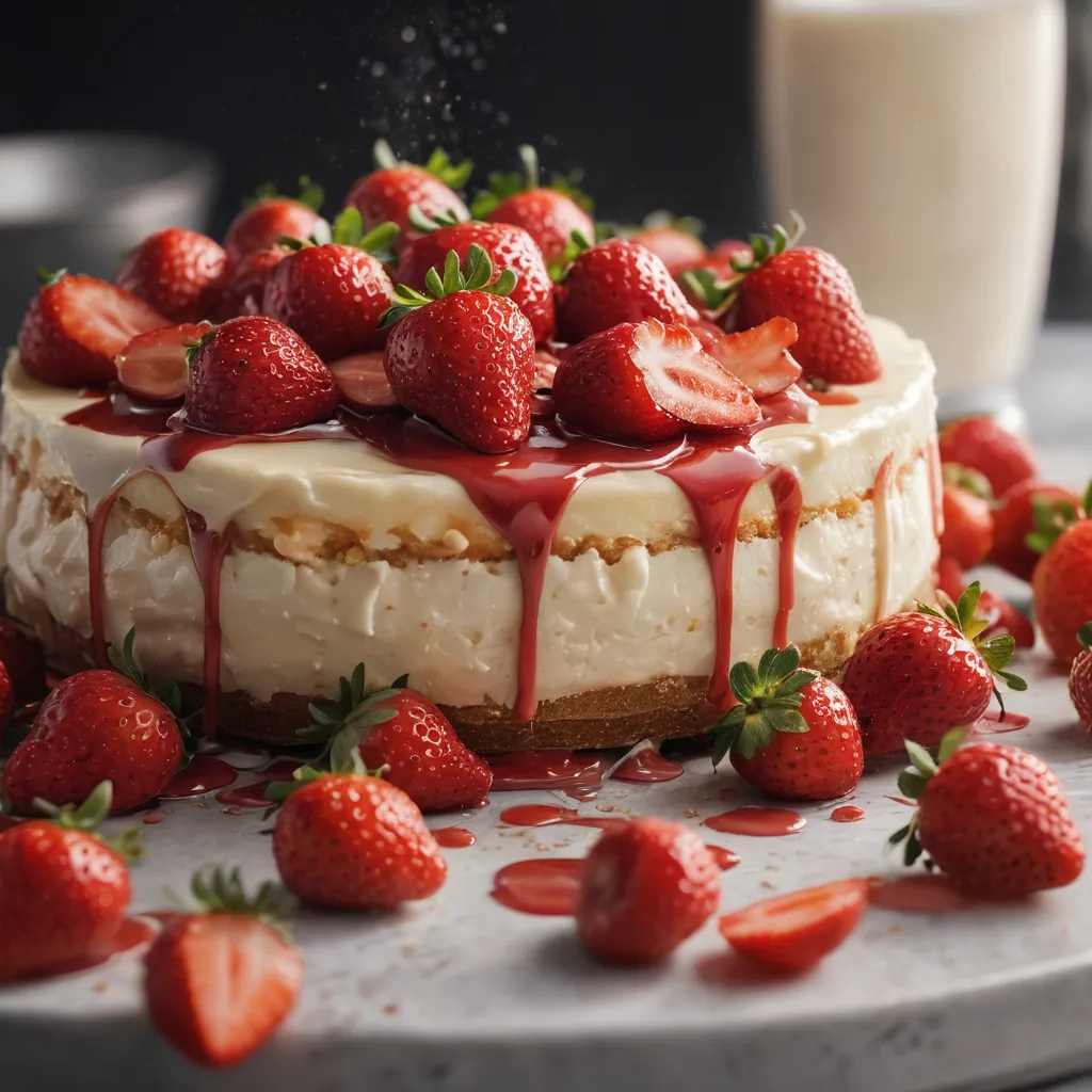 Master the Craft of Decadent Strawberry Cheesecake
