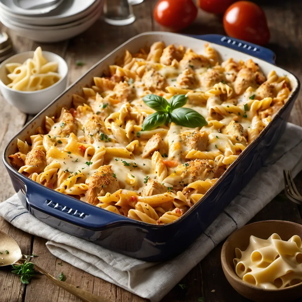 Crafting a Delicious Chicken and Cheese Pasta Bake