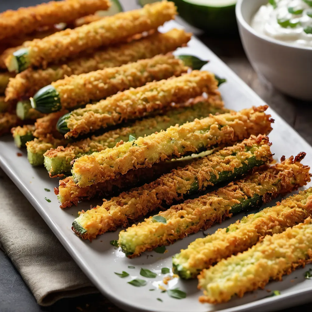 Delicious and Healthy Zucchini Fries Recipe