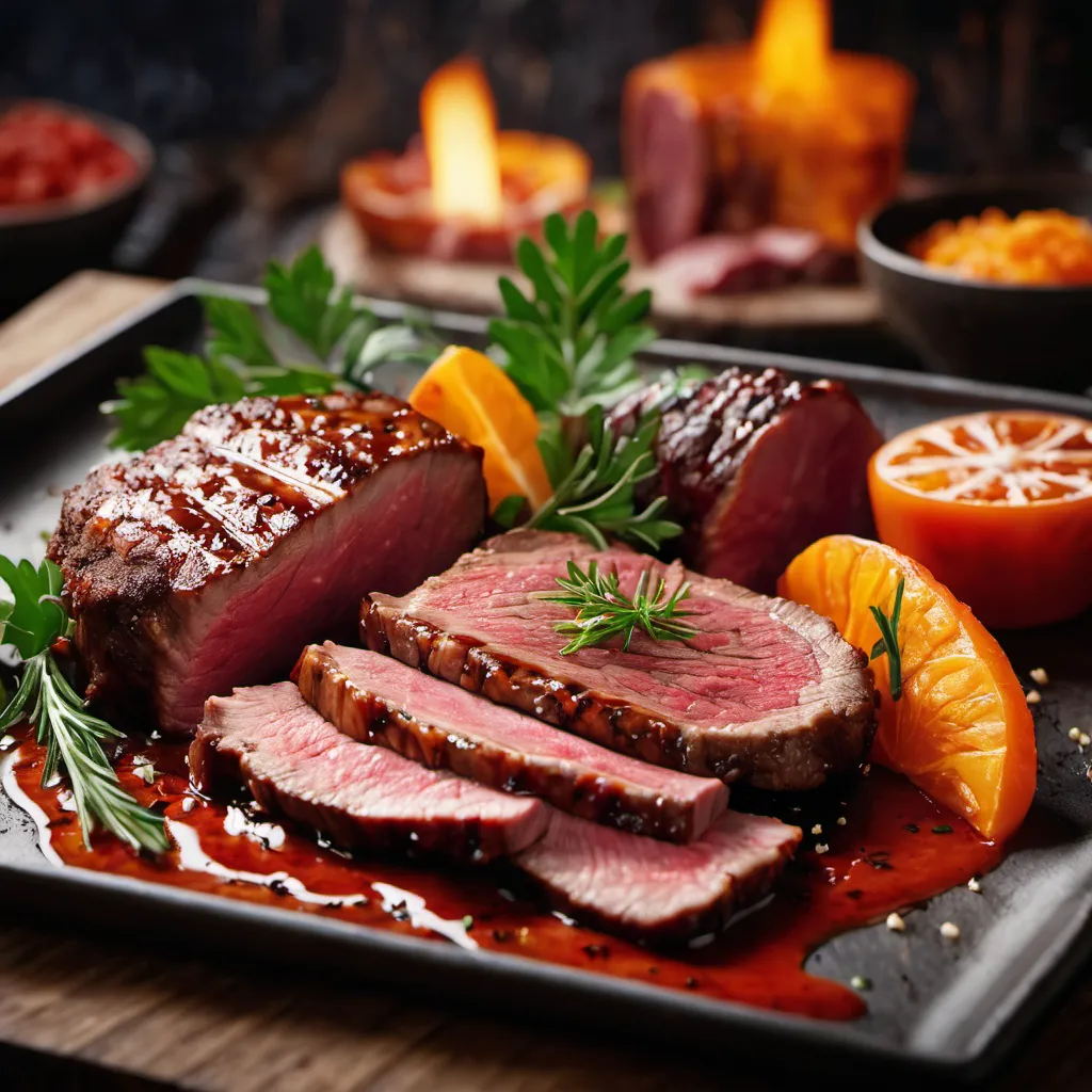 Crafting a Flavorful Meat Course Inspired by DBZ Kakarot