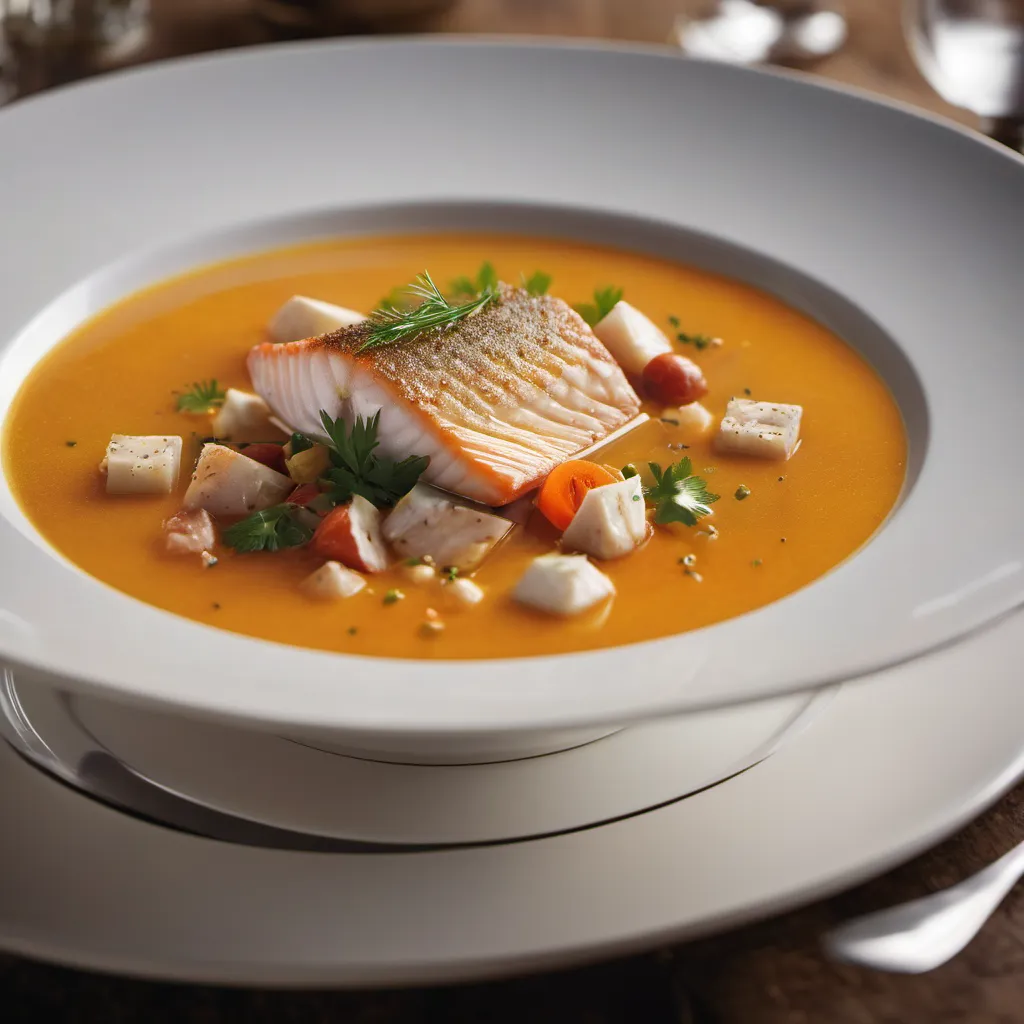 Gordon Ramsay's Mastery in Fish Soup Crafting