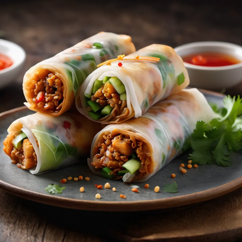 A Culinary Journey Through Chinese Spring Rolls