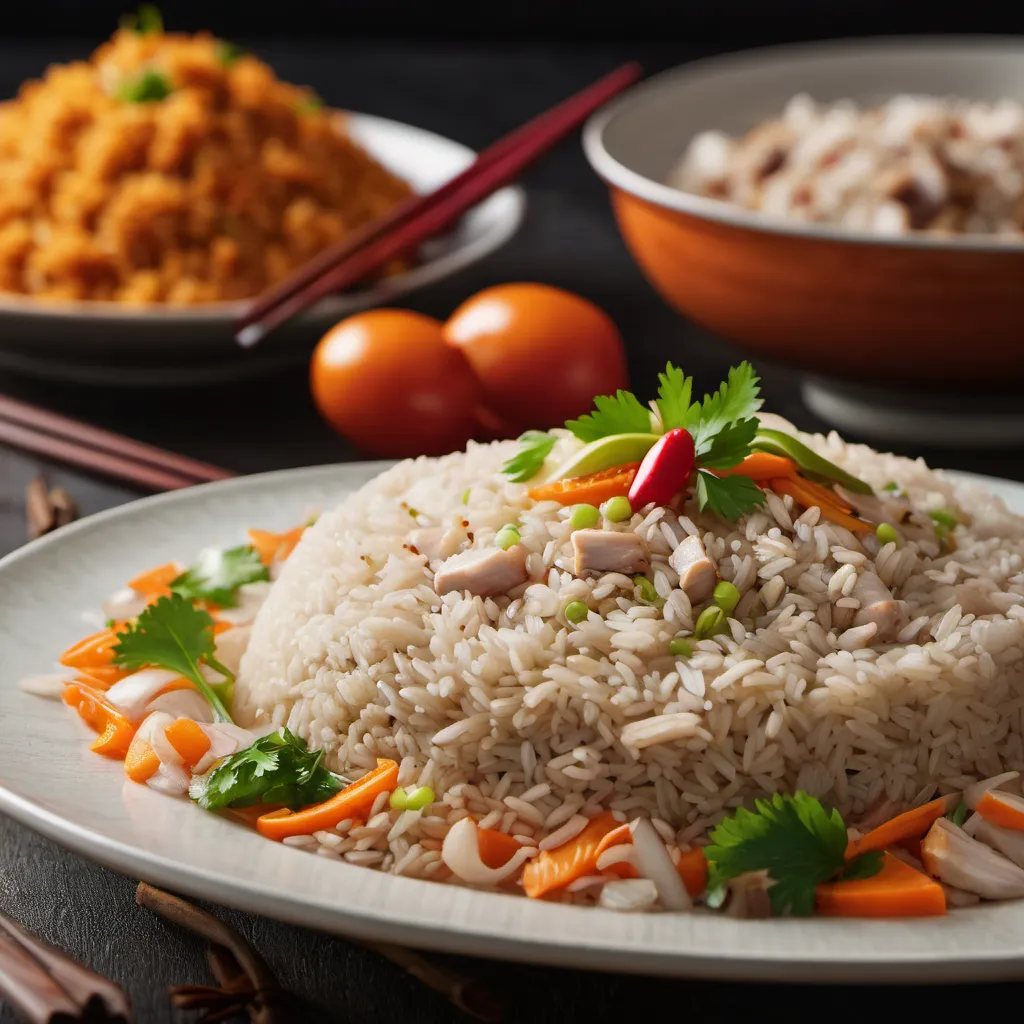Exploring the Fusion of Chinese Turkey Rice