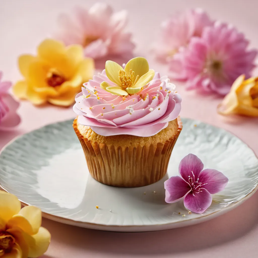 Culinary Art Meets Nature: Wylde Flower Cupcake Recipe