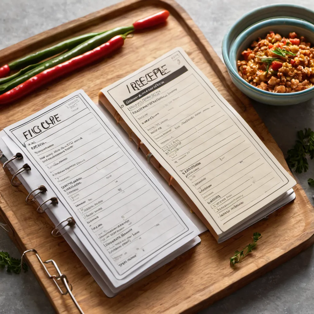 Mastering Recipe Organization with Filofax
