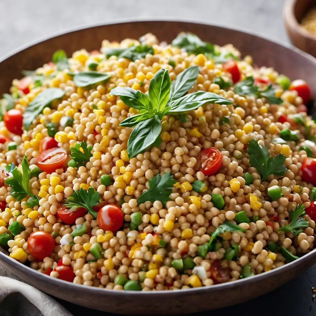 Giant Couscous Salad: A Culinary Exploration
