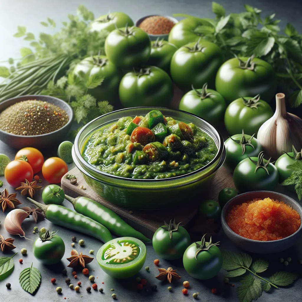 Exploring the Culinary Delights of Green Tomato Chutney