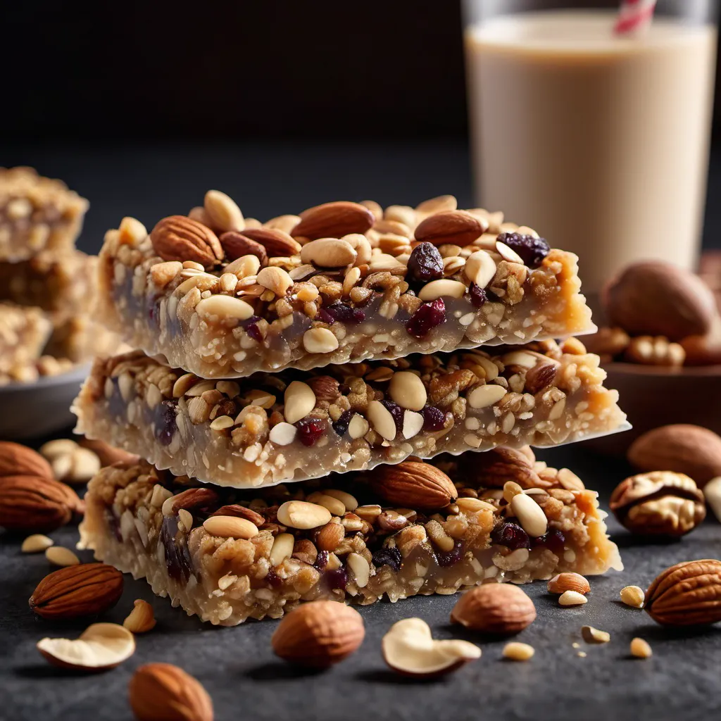 Craft Nutritious Energy Bars at Home for Health and Flavor
