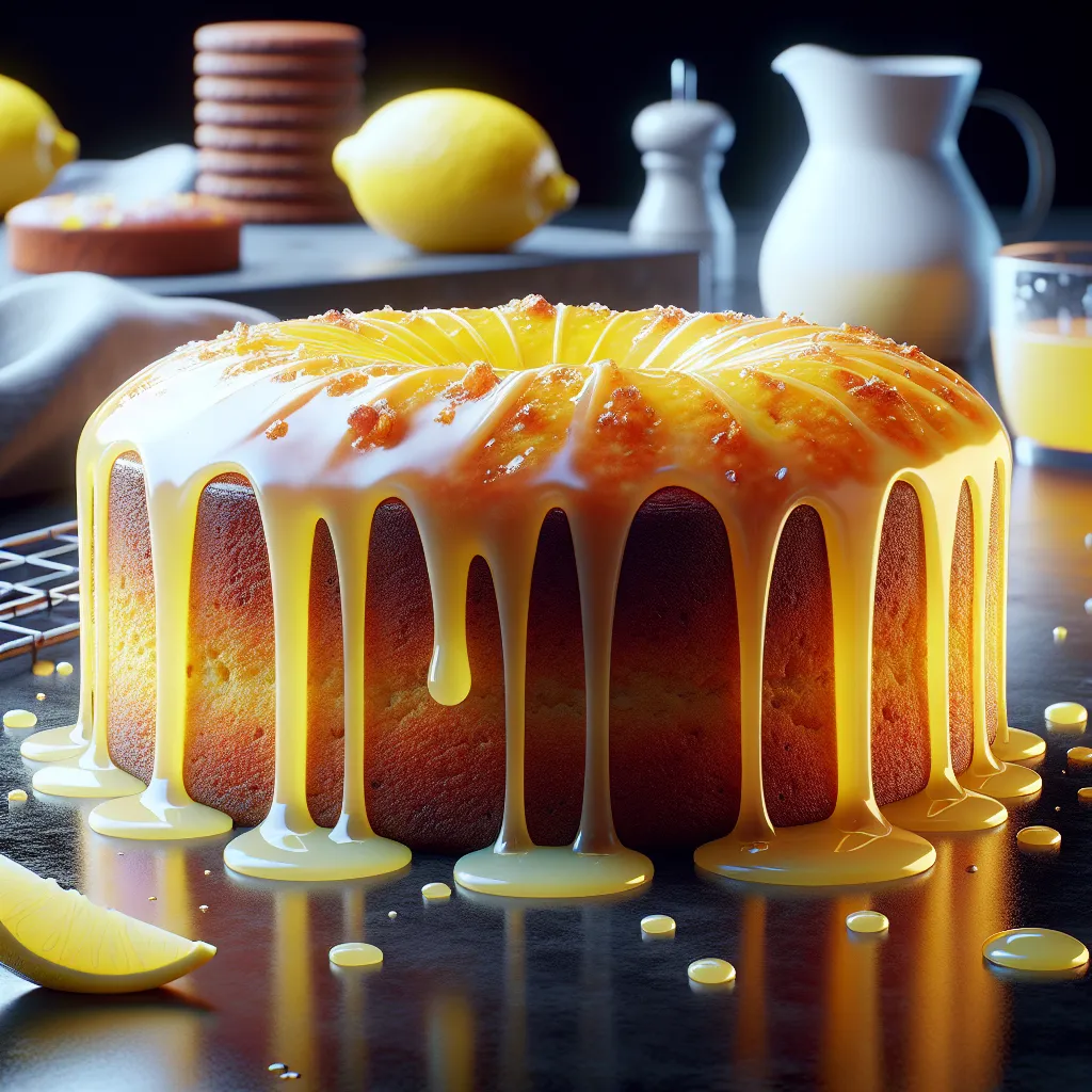 The Joy of Baking a Homemade Lemon Drizzle Cake