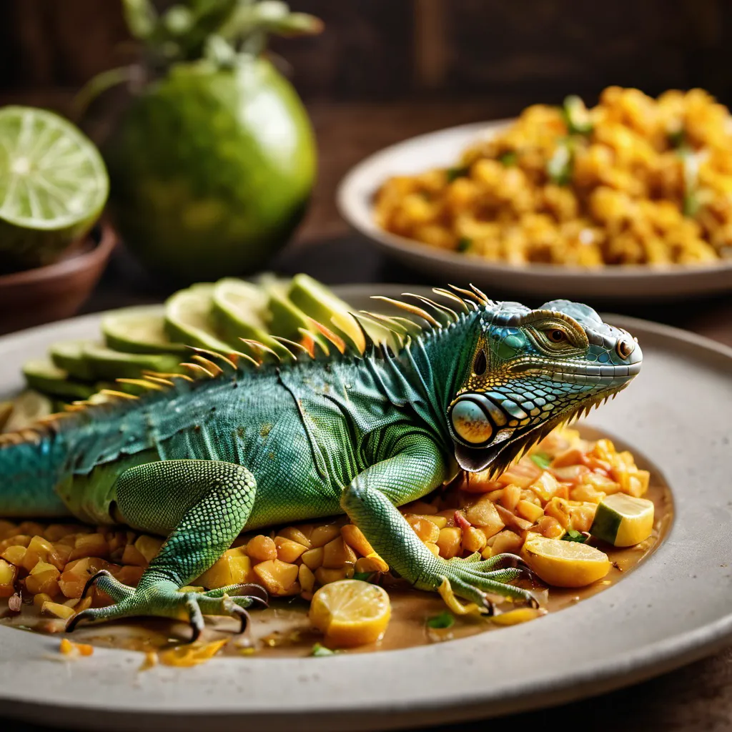 Exploring the Culinary Art of Iguana Cooking