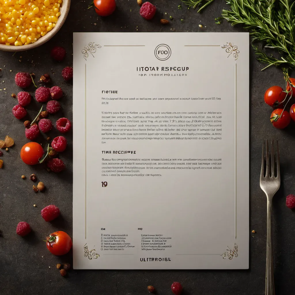 The Art of Iota Recipe Cards: A Culinary Journey