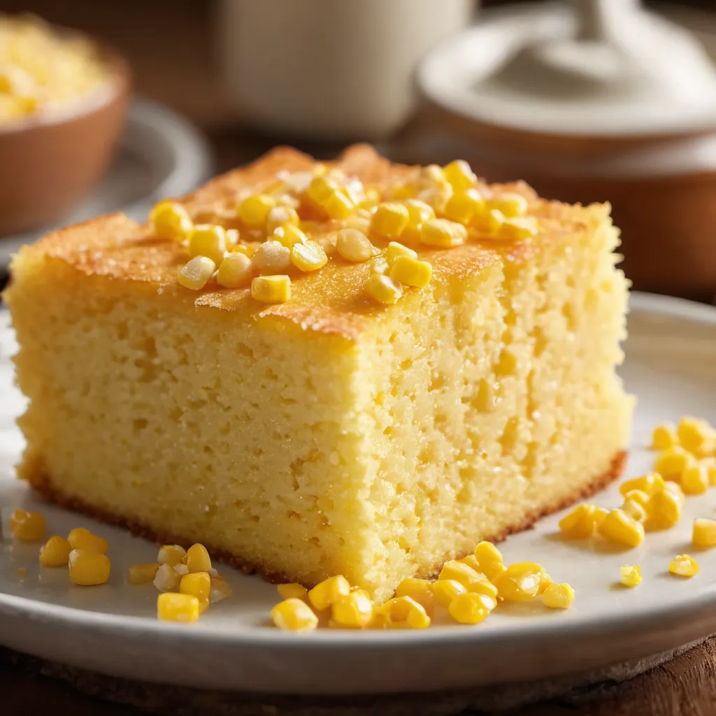 Savory Jiffy Cornbread with Creamed Corn Recipe