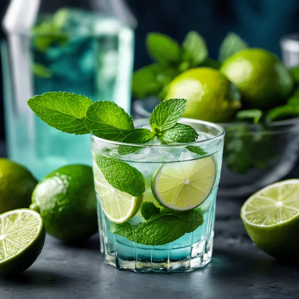 Craft the Perfect GSM Blue Mojito Cocktail