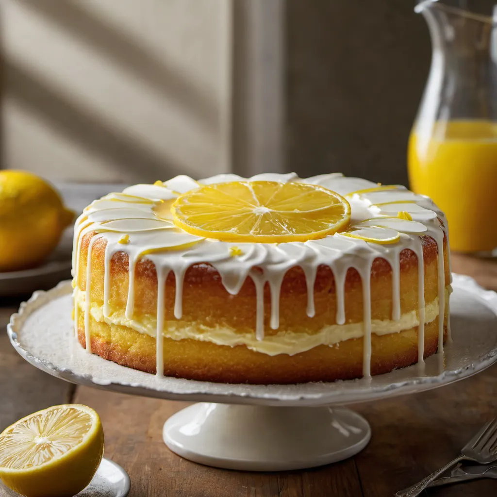 Crafting Buttermilk Lemon Cake: A Baker's Guide