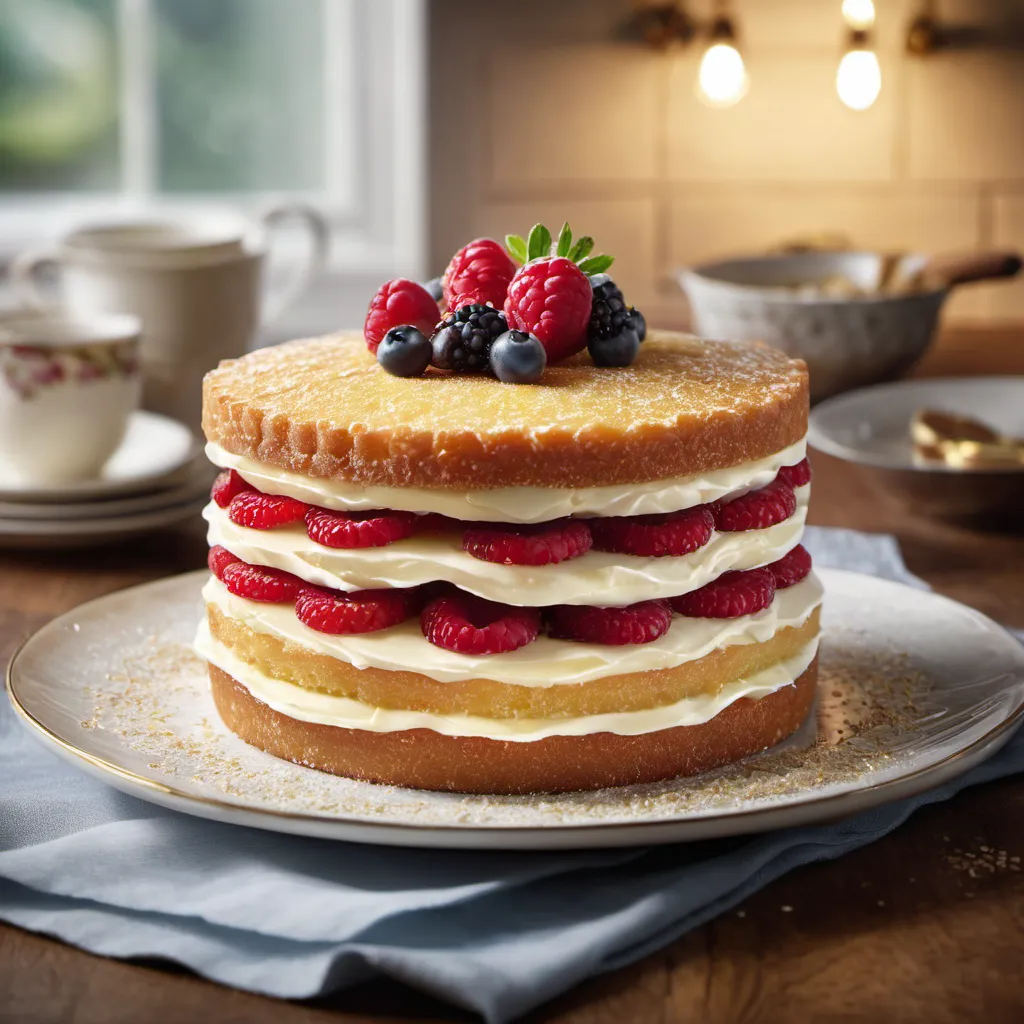 Mastering the Victoria Sandwich with Mary Berry