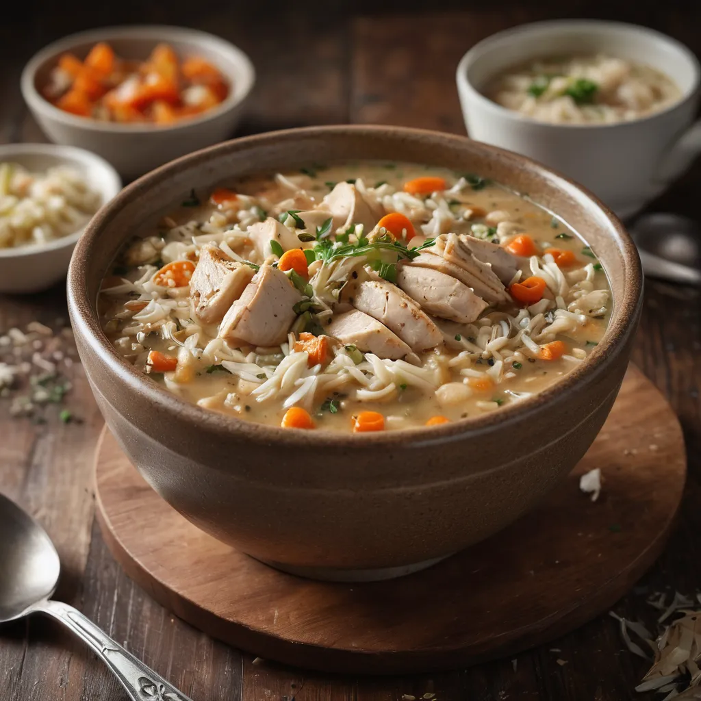 Savor the Richness of Our Chicken and Rice Soup