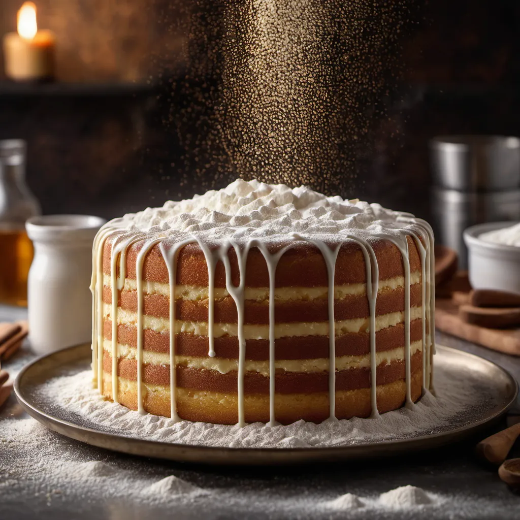 Crafting the Ideal 2 kg Vanilla Cake